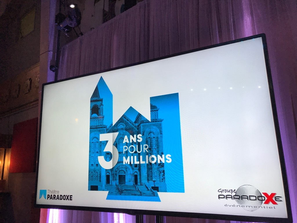 Participation in the fundraising campaign for The Paradox Theater - Quorum